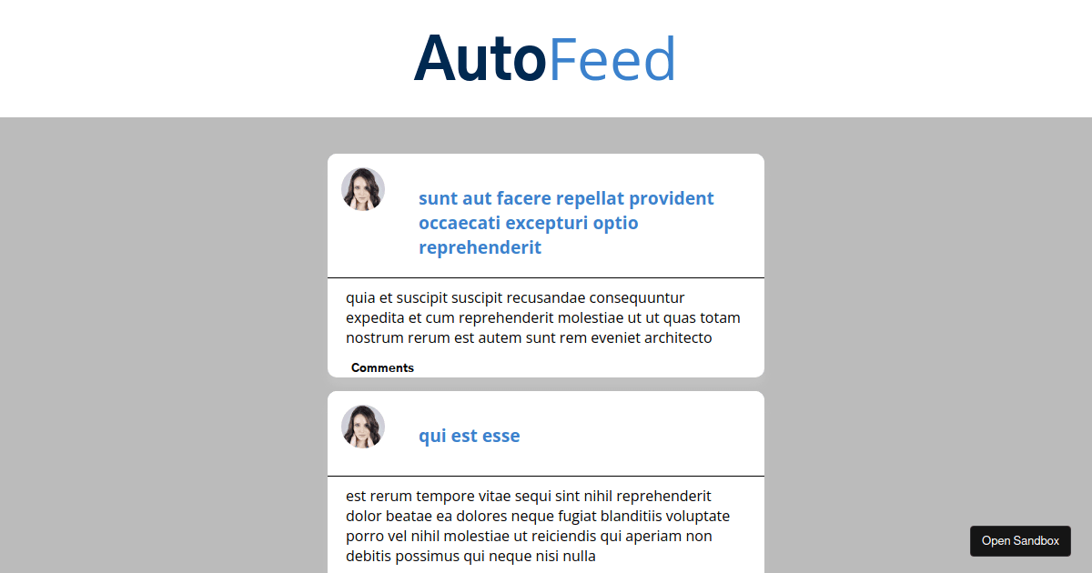 fe-challenge - Codesandbox