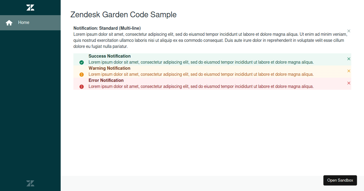 Garden Create-React-App - Codesandbox