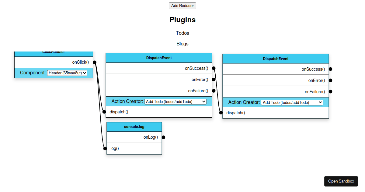 Rete.js React renderer (forked) - Codesandbox