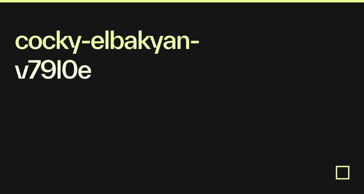 cocky-elbakyan-v79l0e - Codesandbox