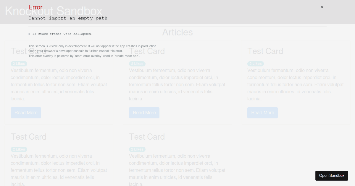 knockout-js-sandbox - Codesandbox knockout-js-sandbox - Codesandbox