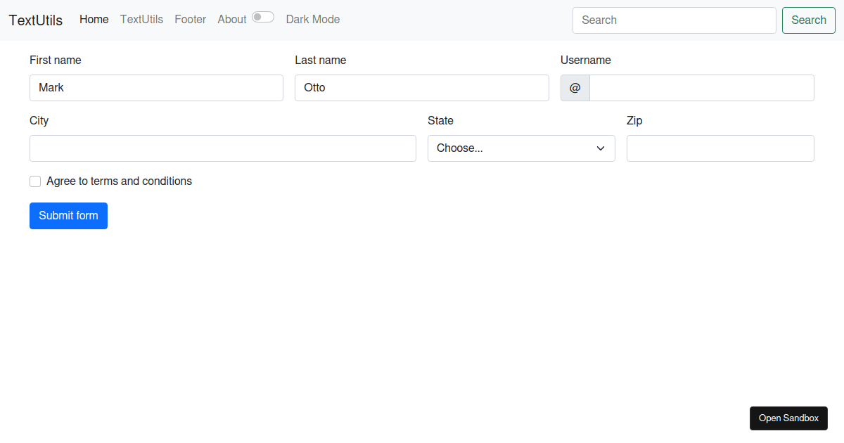 Text Utils - Codesandbox