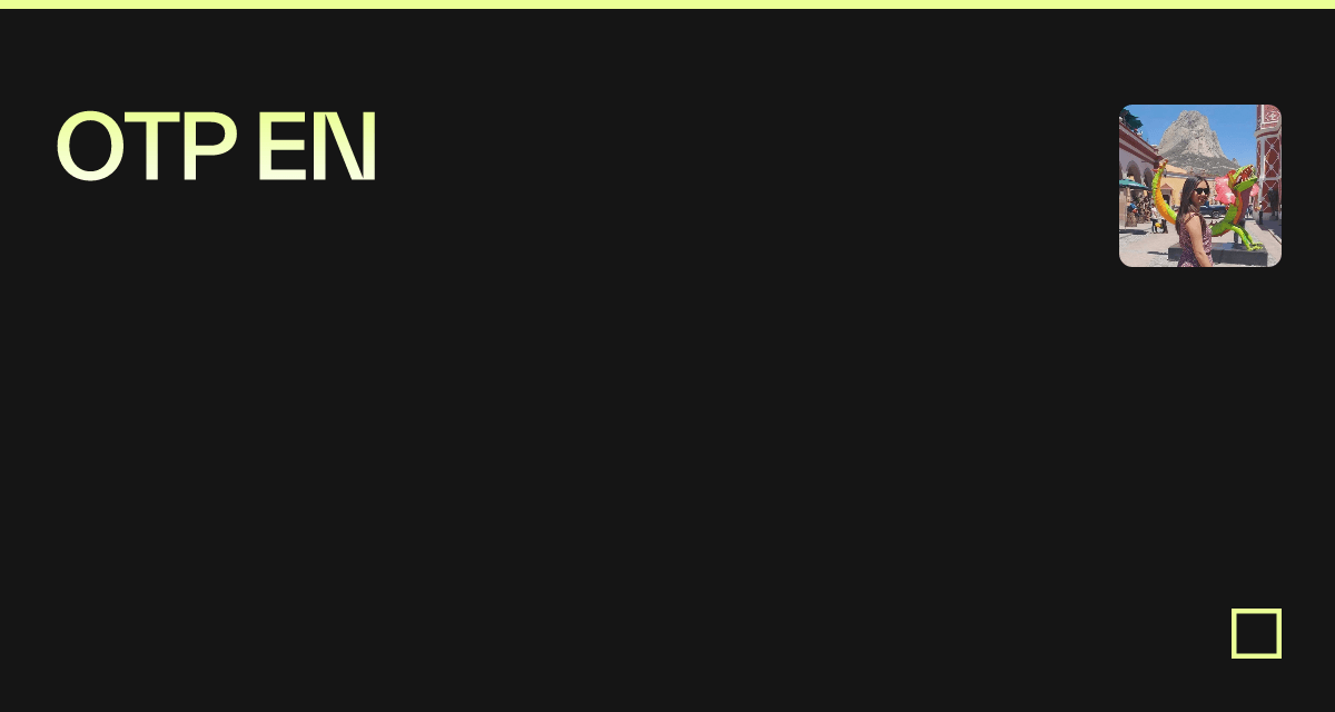 OTP EN - Codesandbox