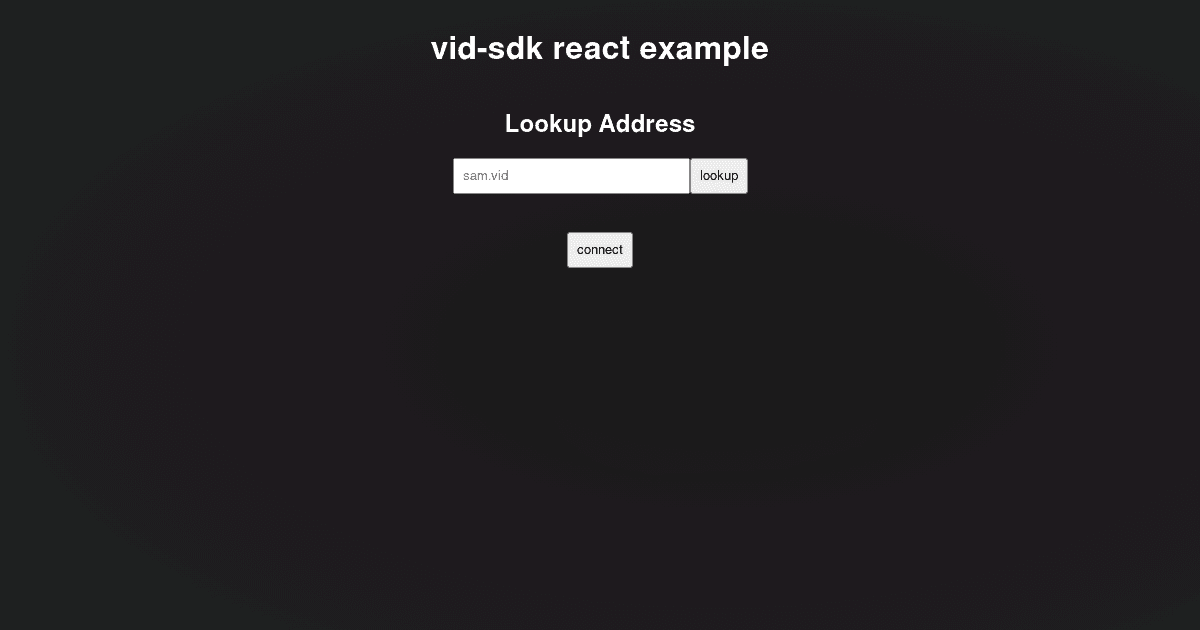 venom-id-lookup-address - Codesandbox