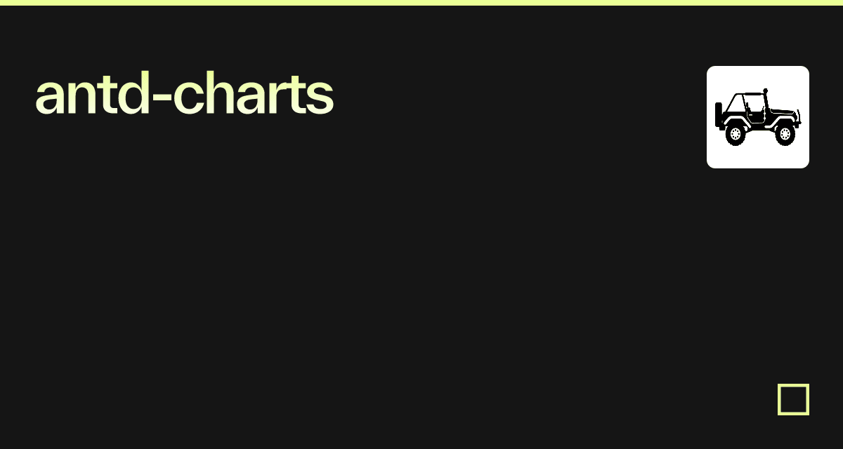 antd-charts - Codesandbox
