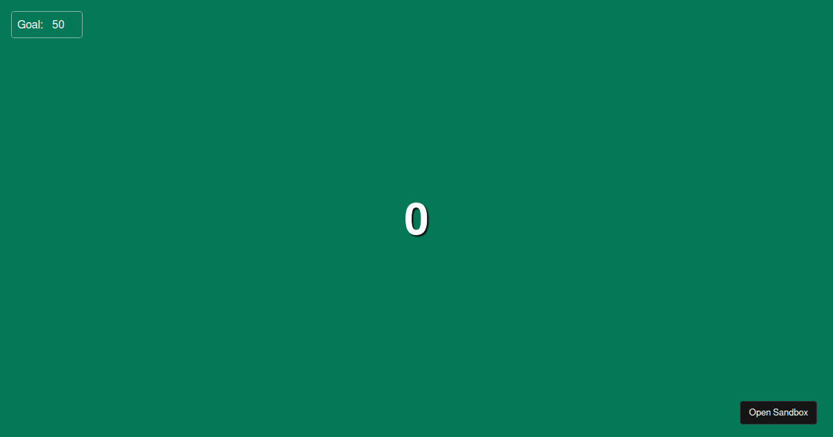 meditation-counter - Codesandbox