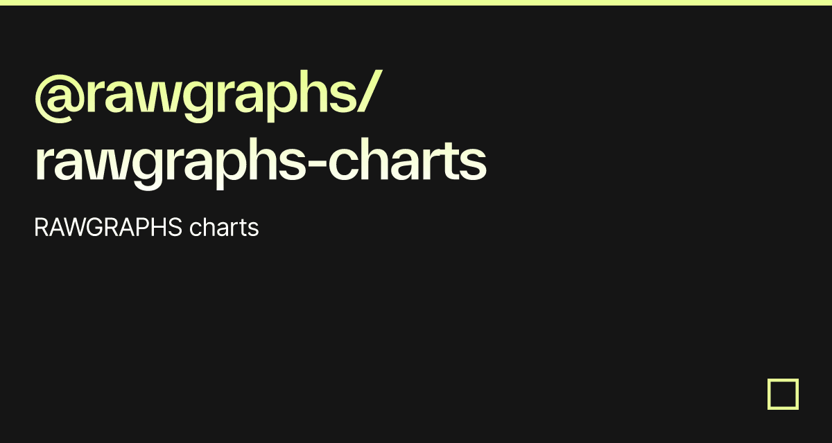 @rawgraphs/rawgraphs-charts - Codesandbox