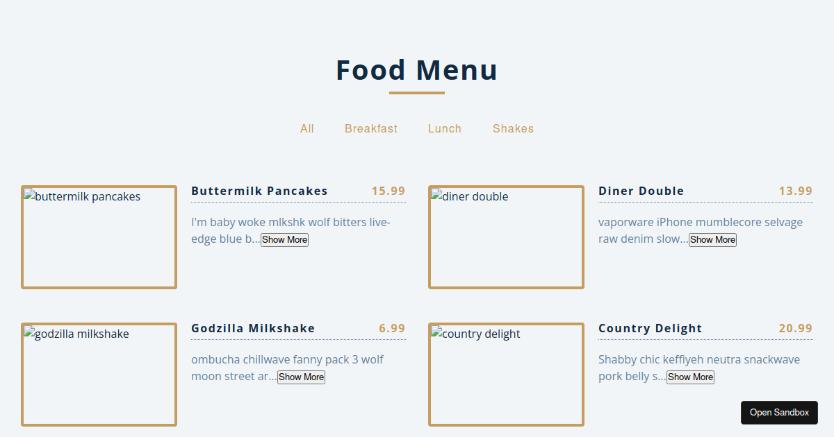 cod-adic-food-menu - Codesandbox