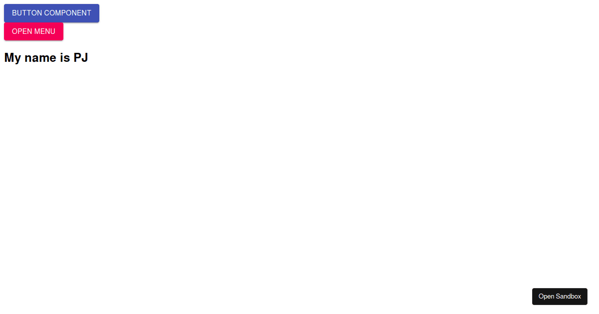 Tutorials Codesandbox