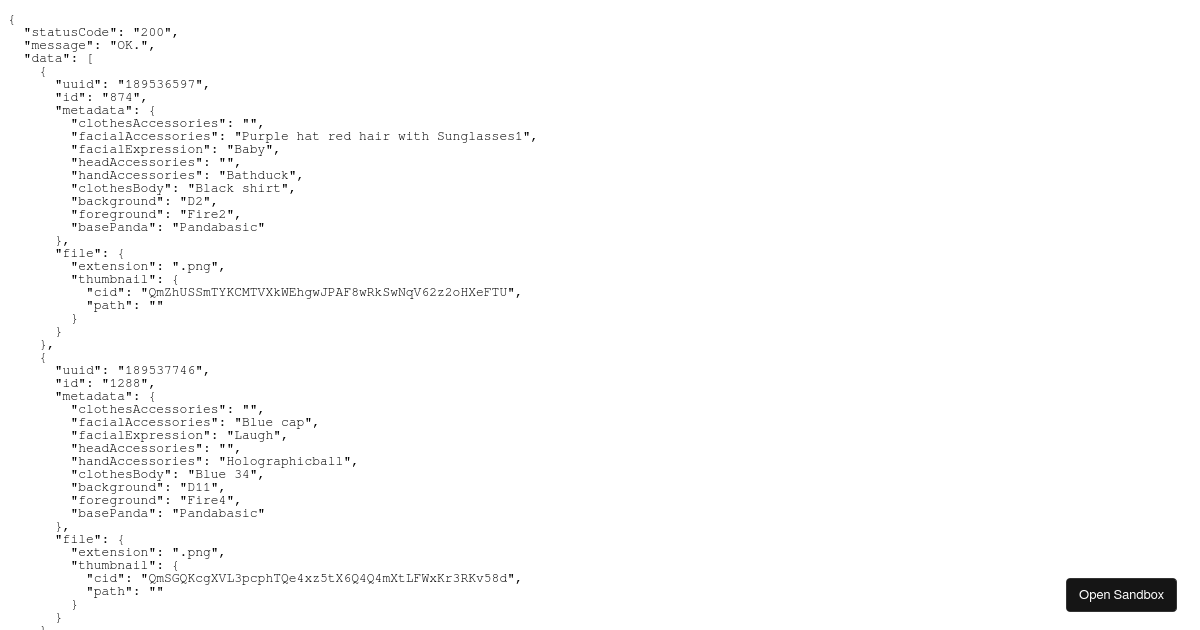 get-pandas - Codesandbox