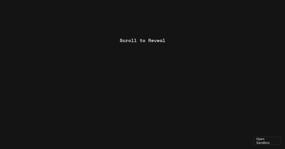 scrollex-staggered-reveal - Codesandbox