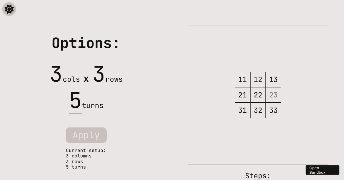 pathfinder - Codesandbox