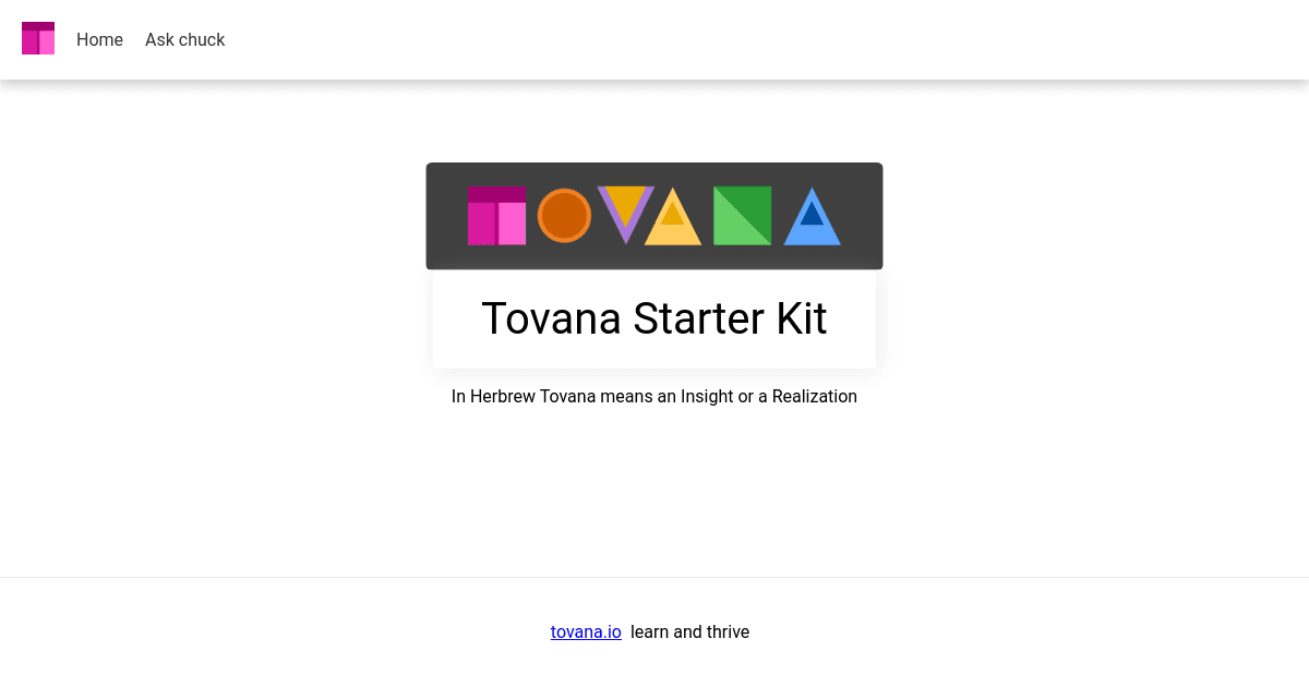tovana-starter-kit - Codesandbox