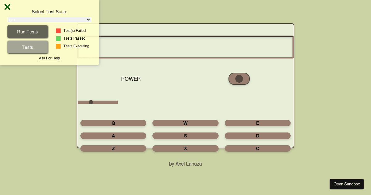 Drum Machine FCC - Codesandbox