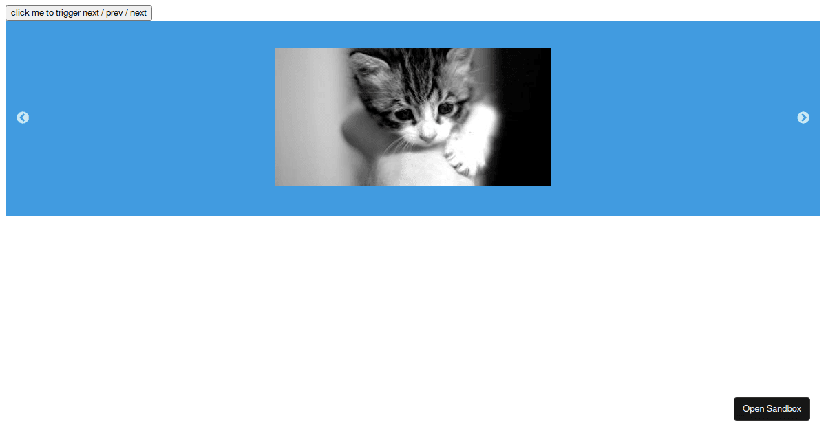 React Slick Playground Codesandbox