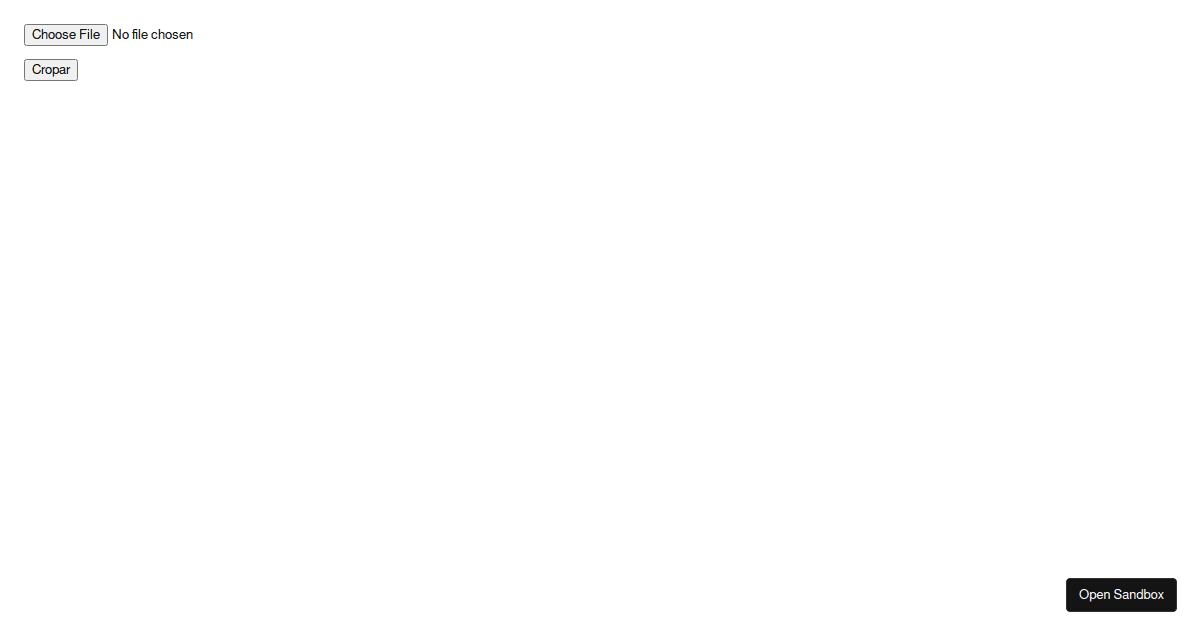 React Image Crop Demo With React Hooks Forked Codesandbox