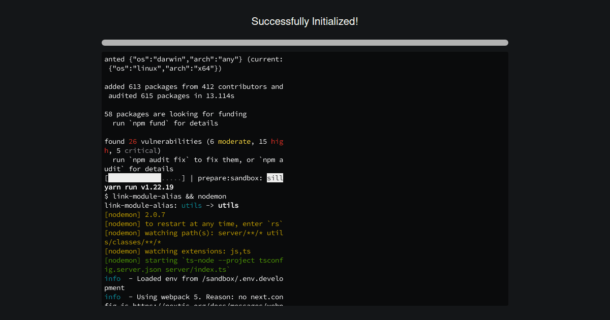 client - Codesandbox
