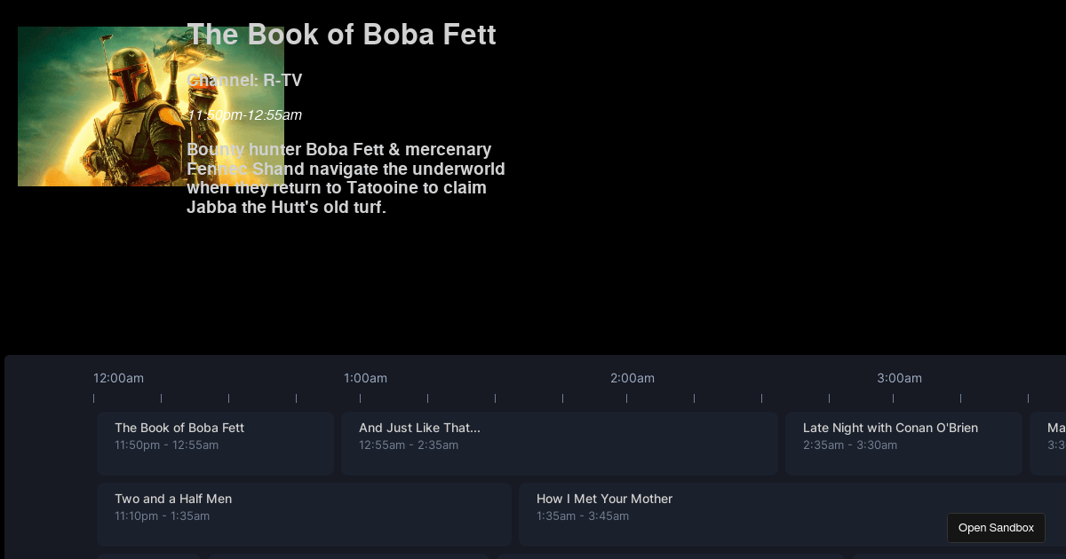 planby-epg-demo (forked) - Codesandbox