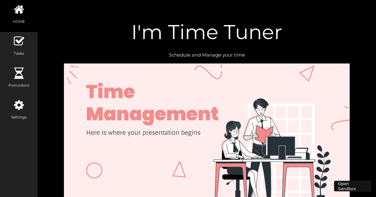 Time Tuner - Codesandbox
