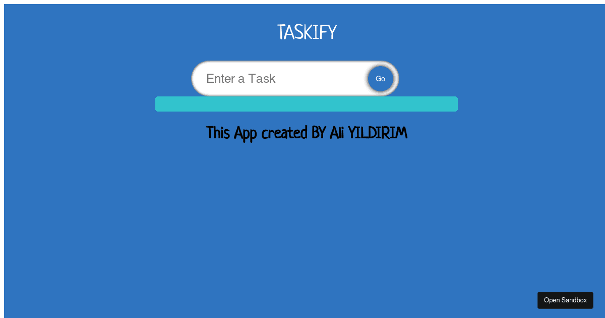React Typescript Codesandbox 7536