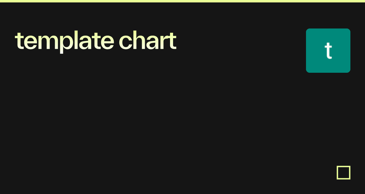 template chart - Codesandbox