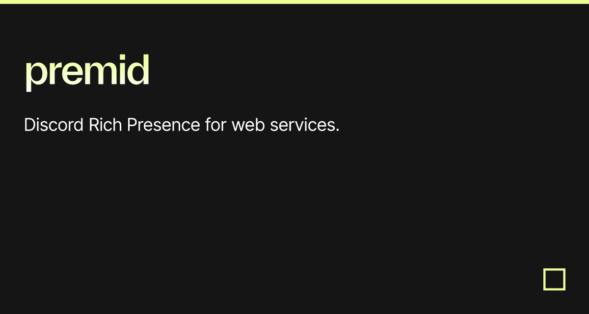 premid - Codesandbox