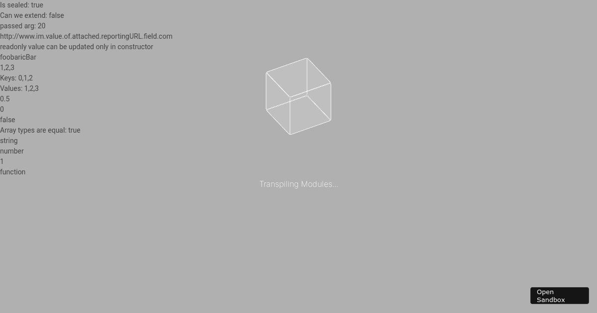 React Typescript Playground (forked) - Codesandbox React Typescript Playground (forked) - Codesandbox