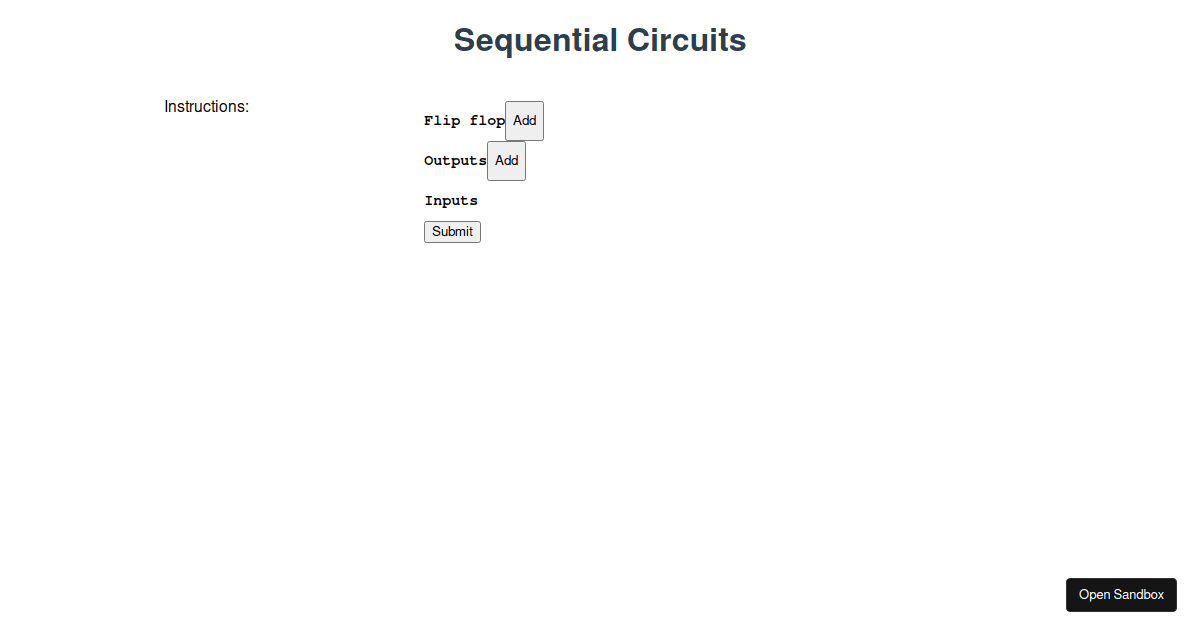 Sequential-Circuits-3.2 - Codesandbox