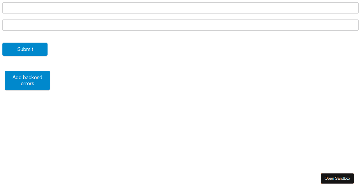 Formik Example (forked) - Codesandbox