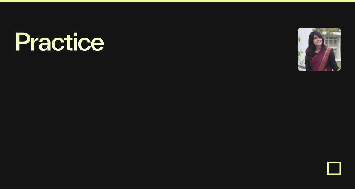 Practice - Codesandbox