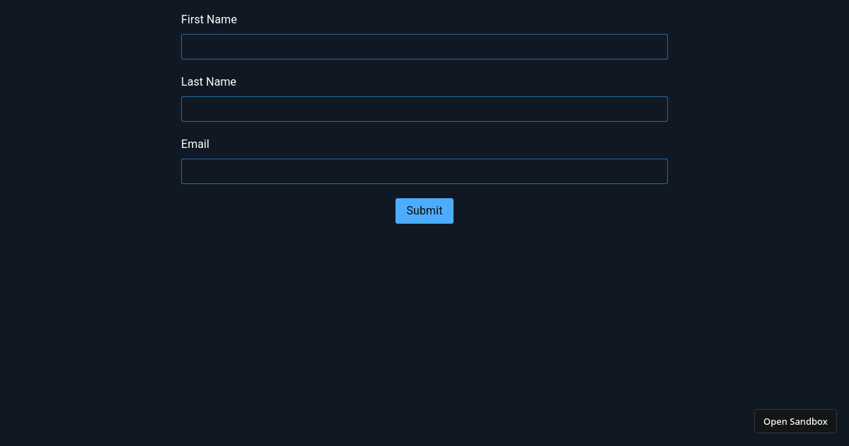 astro-form-in-svelte-with-validation - Codesandbox
