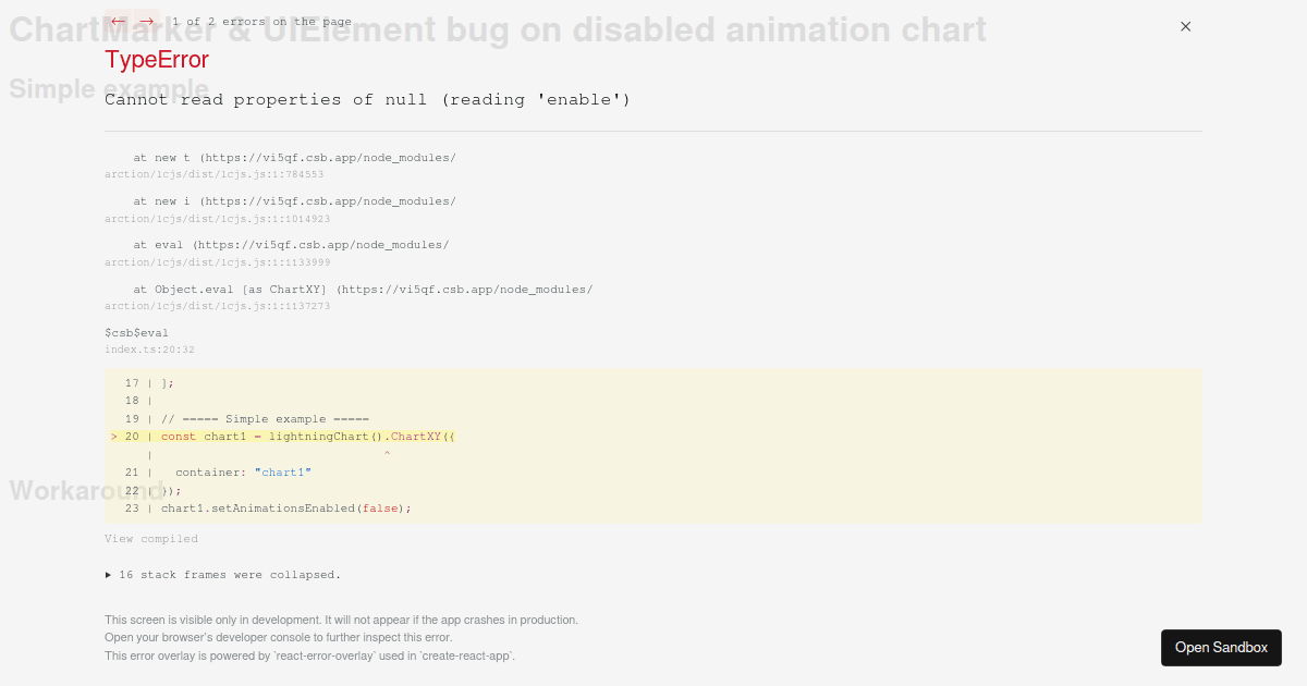 ChartMarker & UIElement bug on disabled animation chart (forked) - Codesandbox