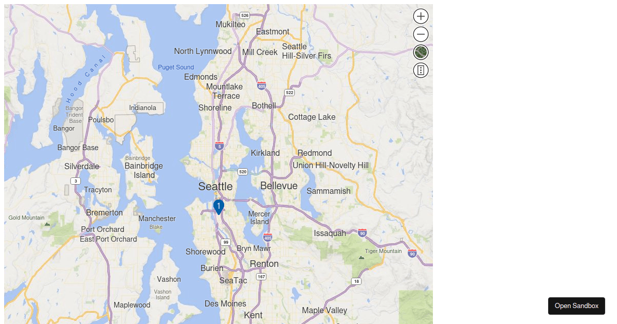 bing maps - Codesandbox