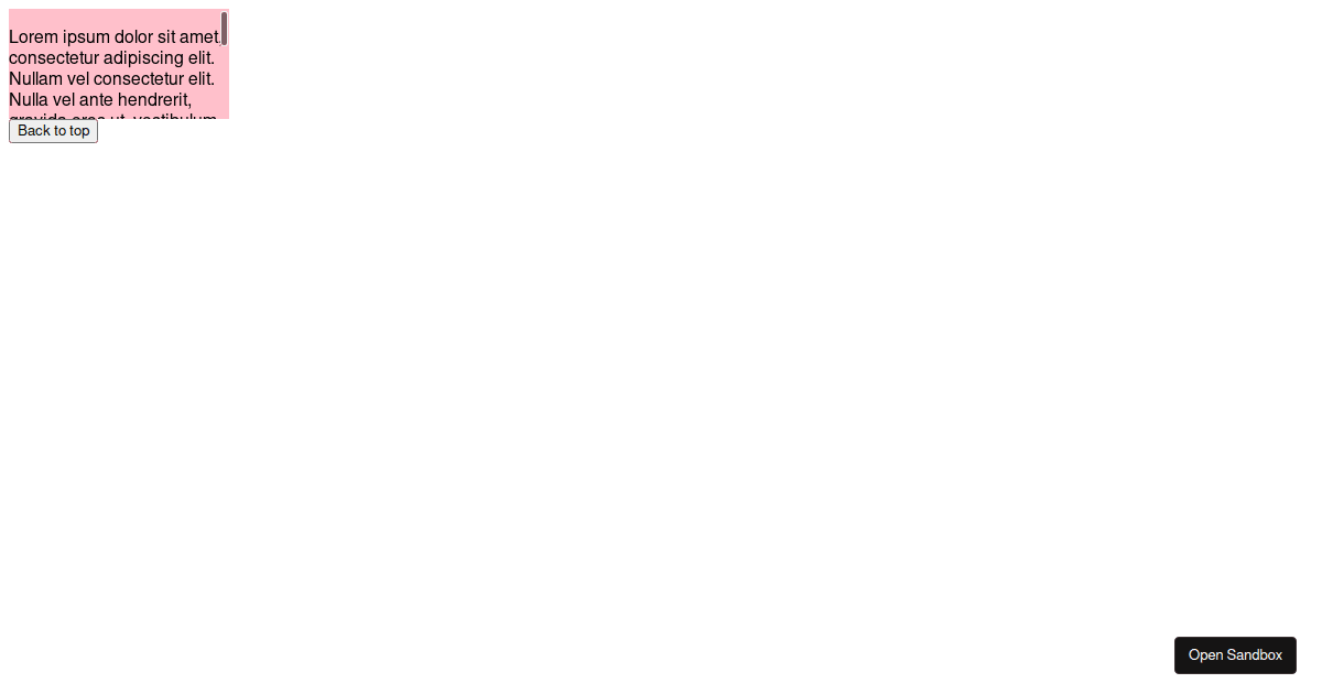 Simple React Forked Codesandbox