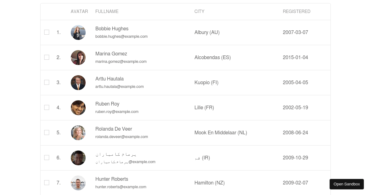 Collapsible table rows in React (forked) - Codesandbox Collapsible table rows in React (forked) - Codesandbox
