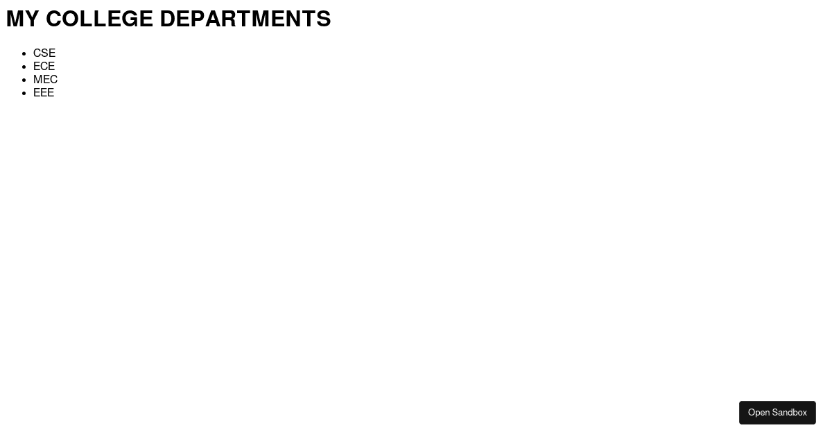 functional component method 1 - Codesandbox