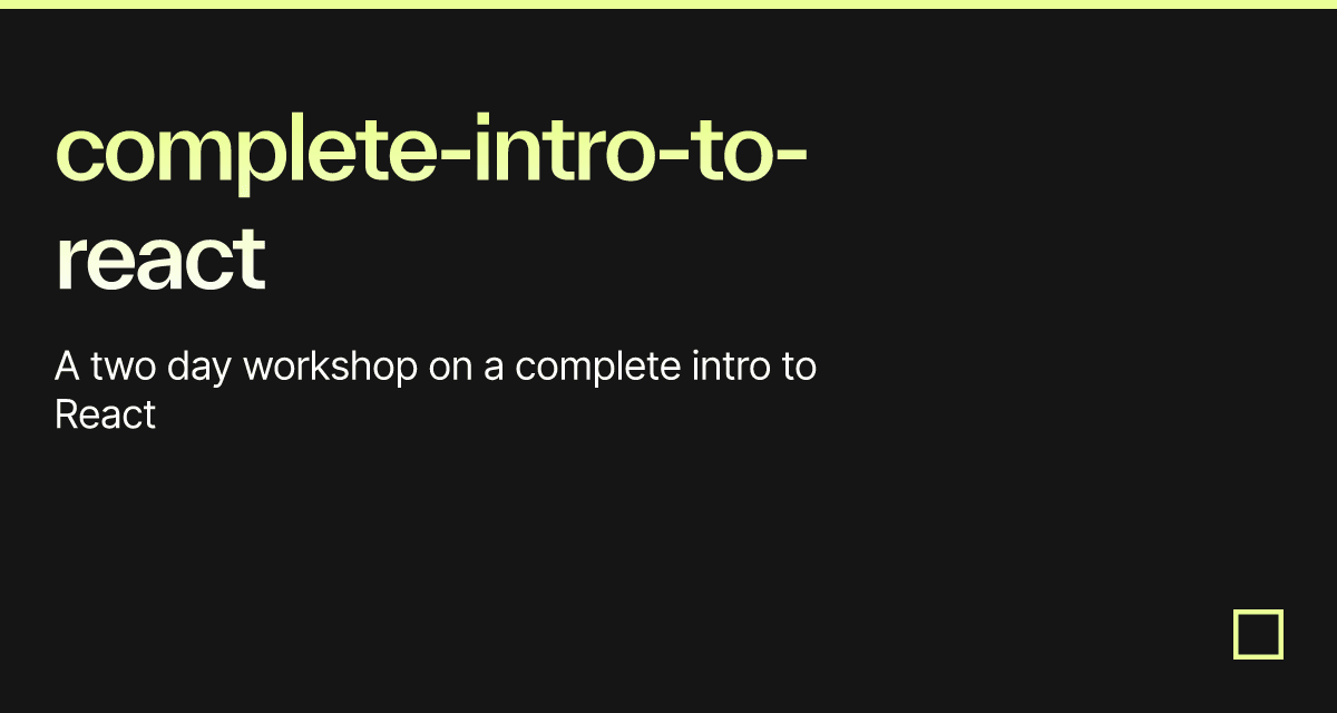 complete-intro-to-react - Codesandbox