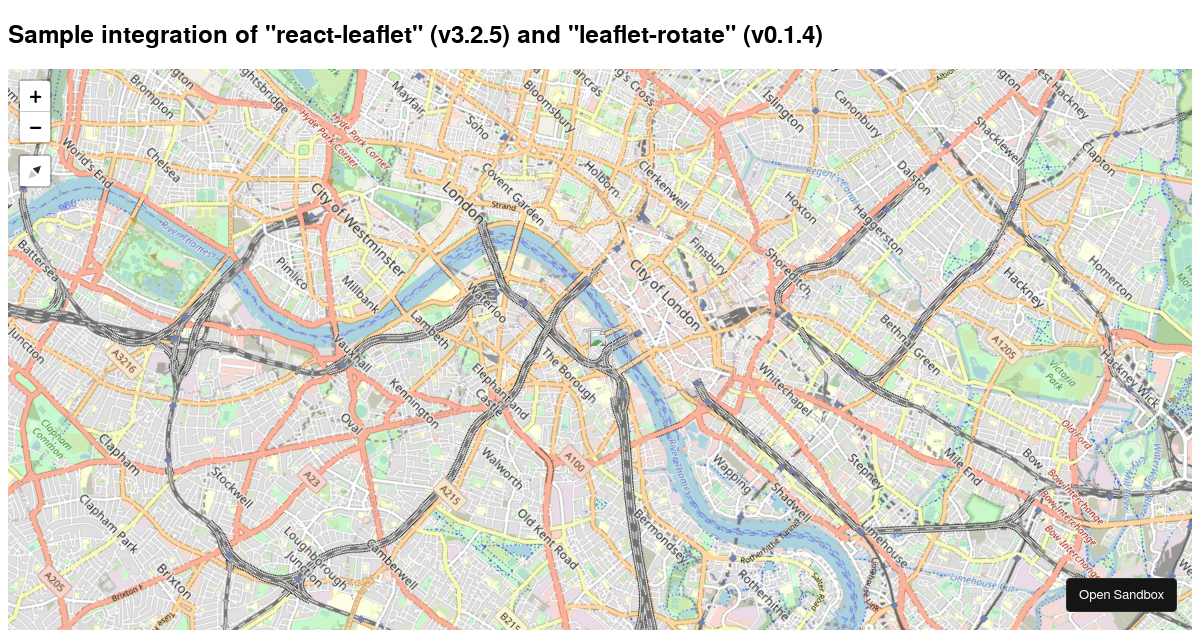 react-leaflet (forked) - Codesandbox
