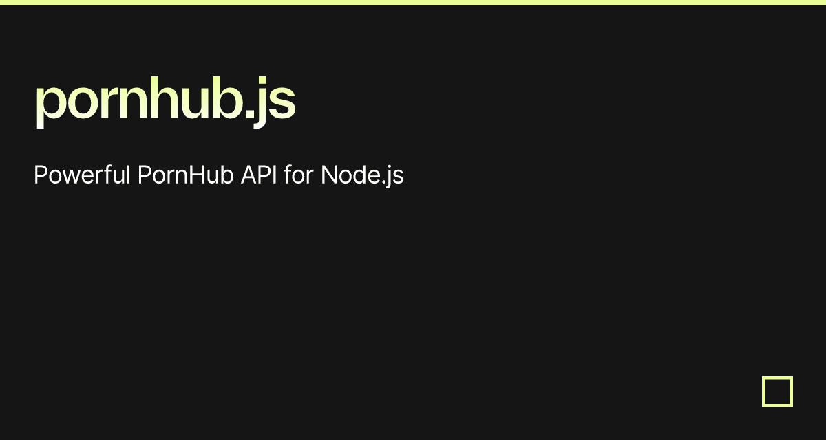pornhub.js - Codesandbox