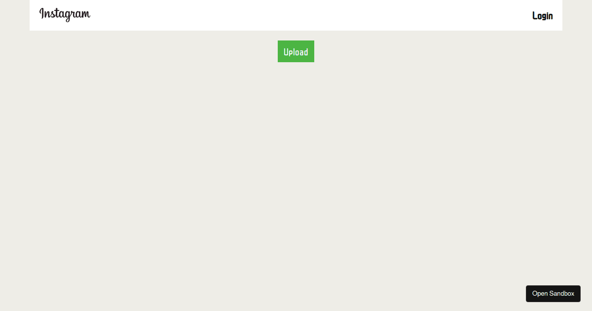 insta-20 - Codesandbox