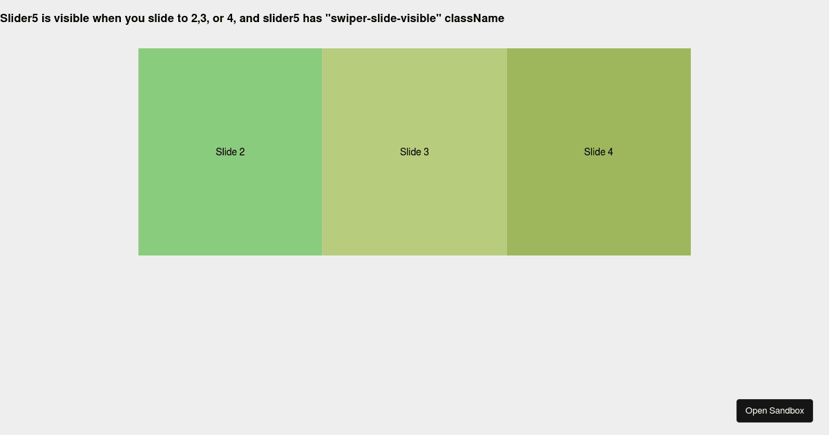 swiper-watch-slides-visibility (forked) - Codesandbox swiper-watch-slides-visibility (forked) - Codesandbox