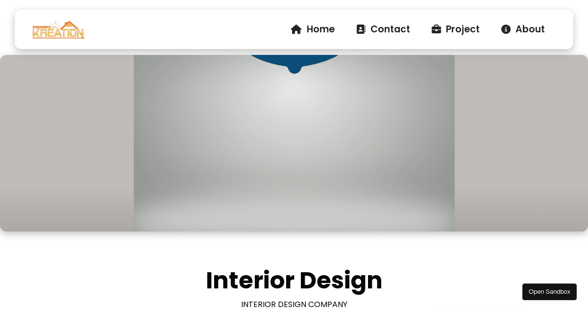 Interior Design - Codesandbox