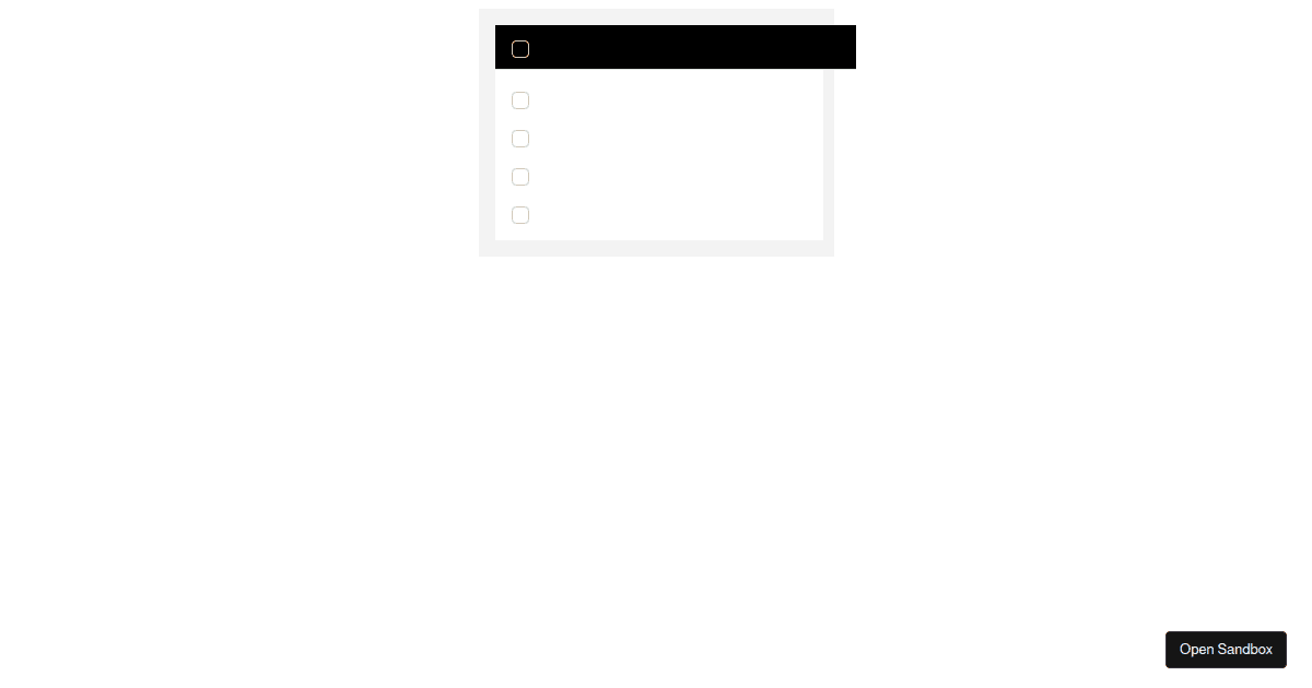 Vue Checkboxes - Select all - Codesandbox