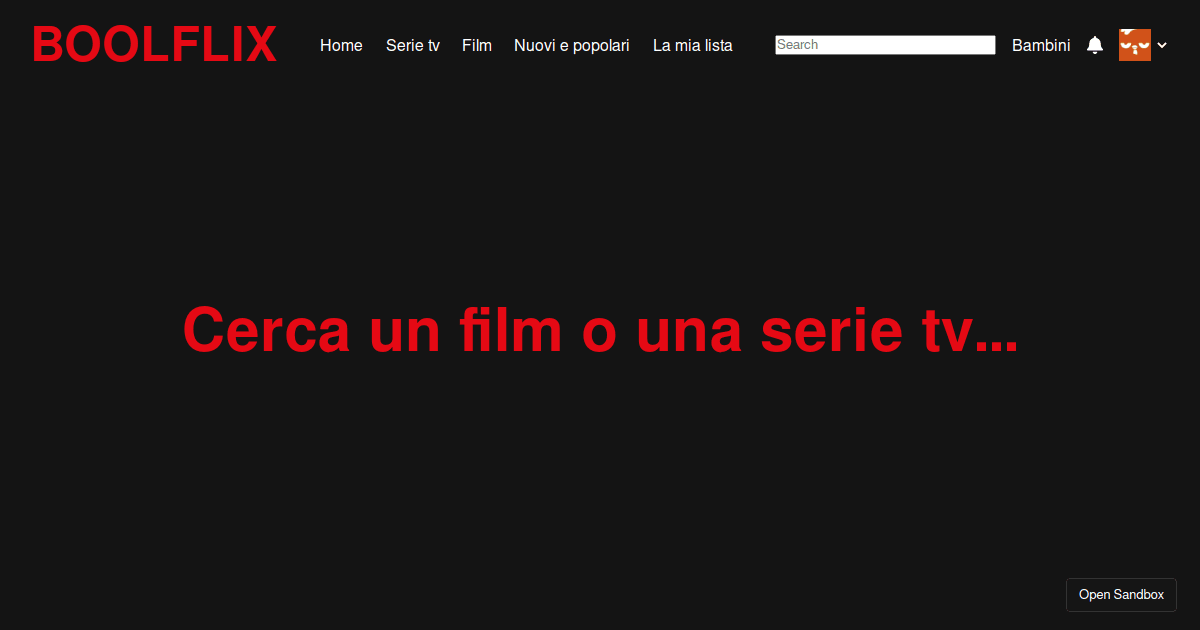 vue-boolflix - Codesandbox