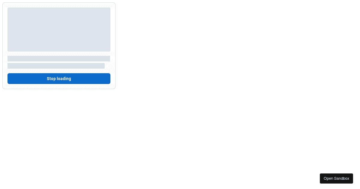 Loading MUI Skeleton - Codesandbox Loading MUI Skeleton - Codesandbox
