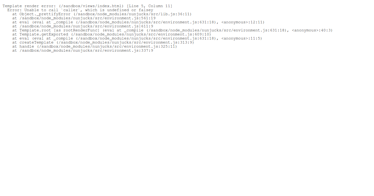 learning-nunjucks (forked) - Codesandbox