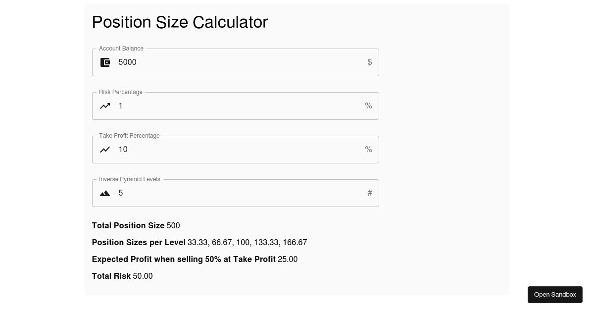 position-calculator - Codesandbox