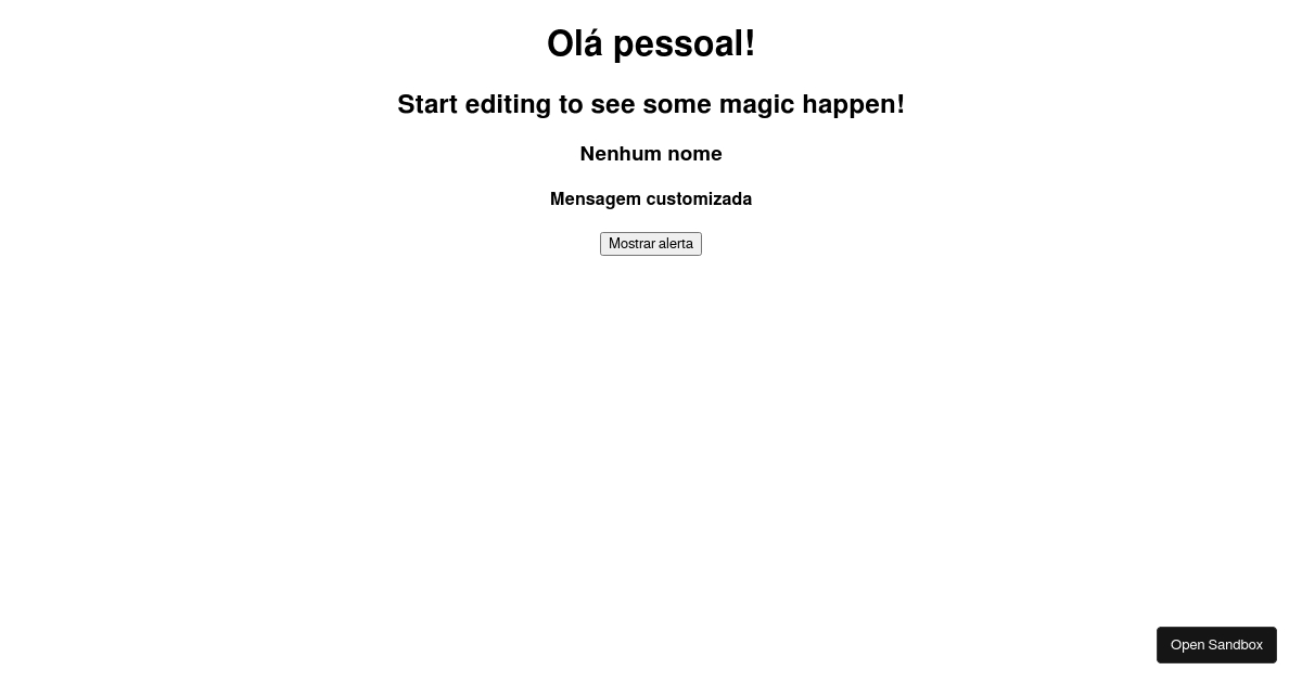 React Demo - Codesandbox