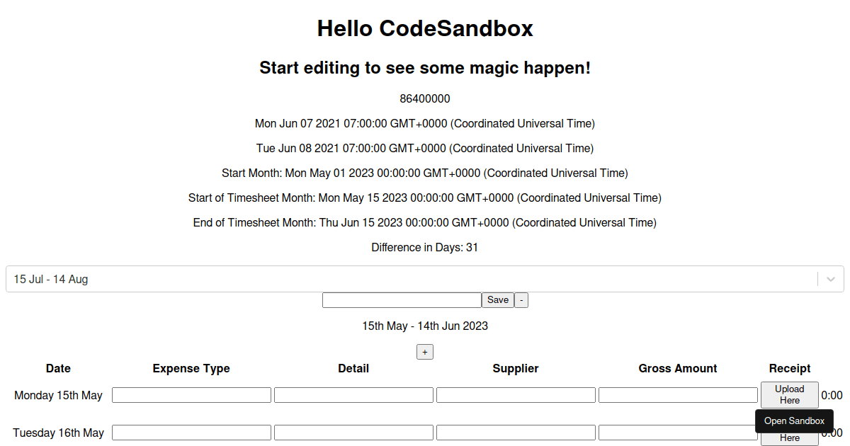 time-manipulation - Codesandbox