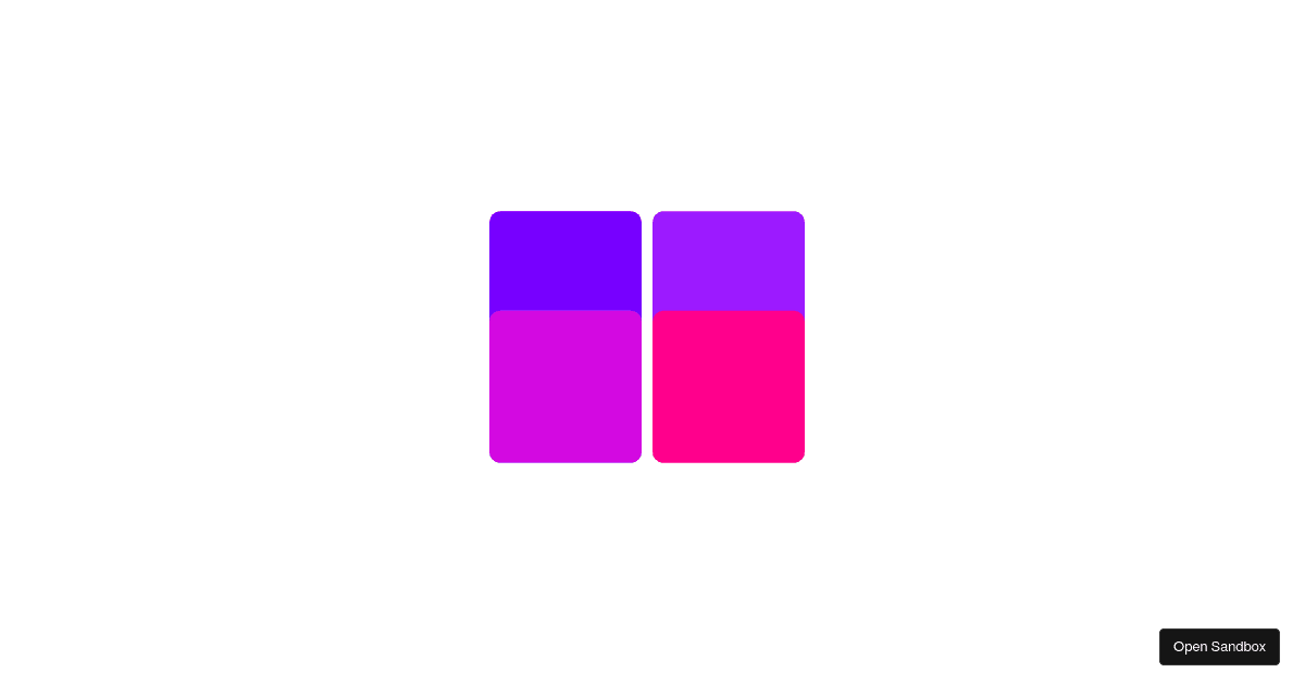 Framer Motion: Reorder animation - Codesandbox